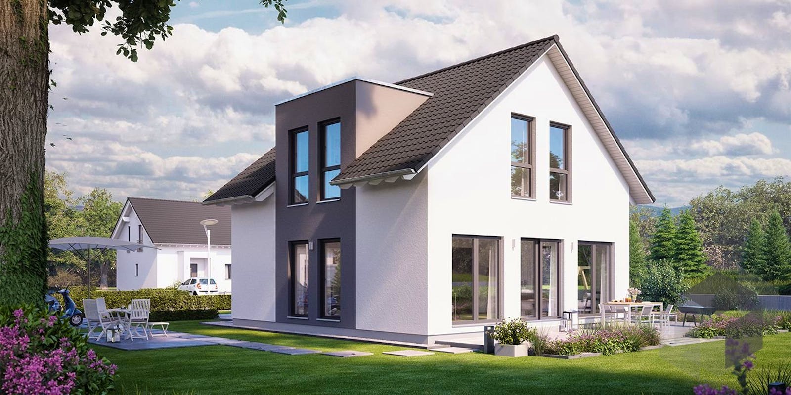 Einfamilienhaus Musterhaus Bad Vilbel Von Nordhaus Fertigbau