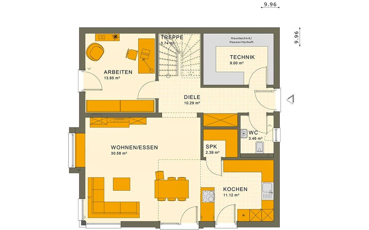 SUNSHINE 167 V4 | Living Fertighaus GmbH | Grundriss & Bilder auf Bauen.de