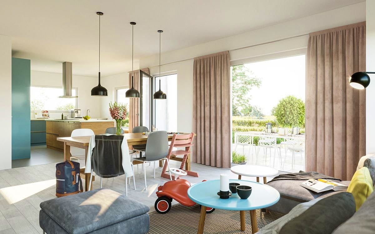 SUNSHINE 167 V4 | Living Fertighaus | Grundriss & Preis